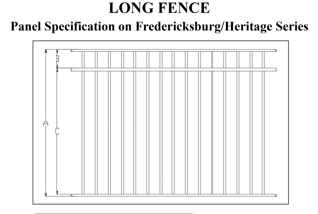 Fence Specifications | Long Fence