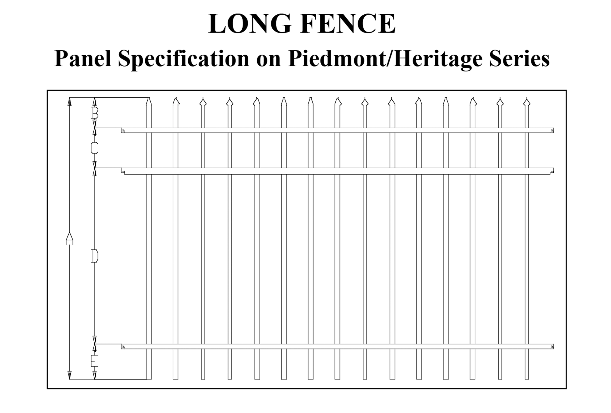 Fence Specifications | Long Fence