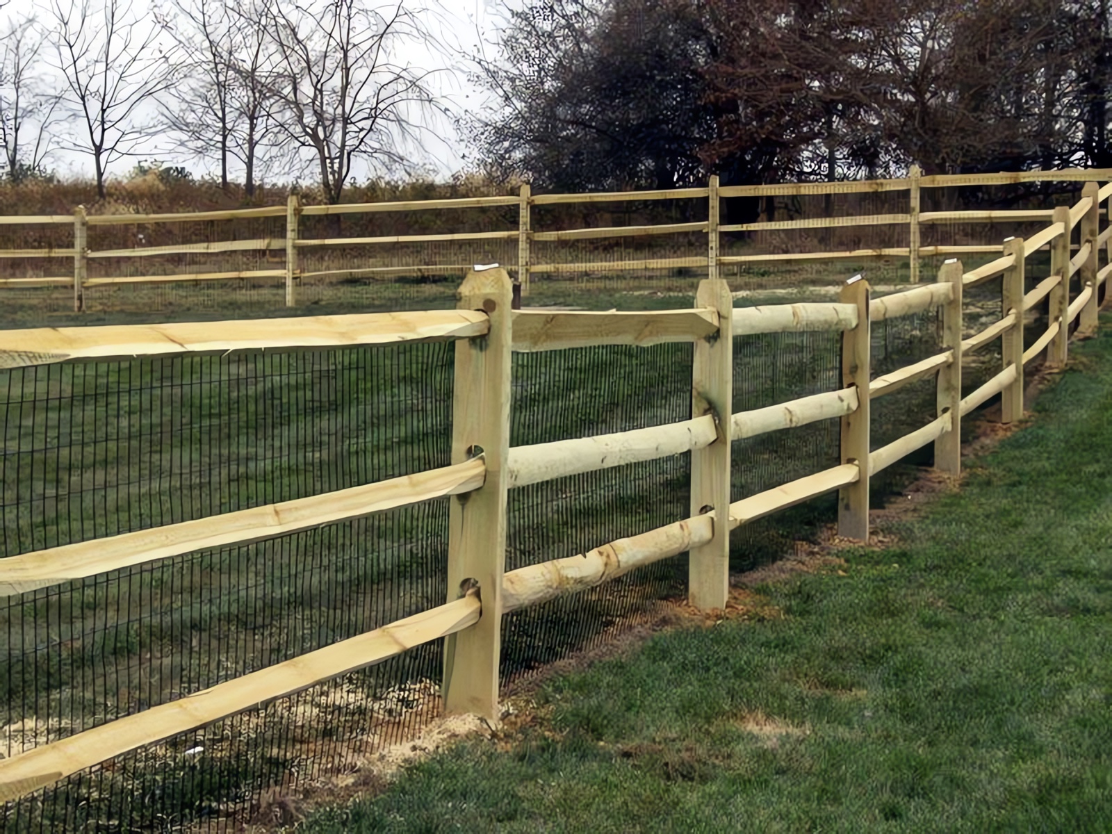 Wood Split Rail Fence Installation & Design | Long Fence